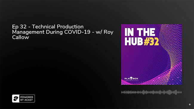 In The Hub Ep 32 – Technical Production Management During COVID-19 – w ...