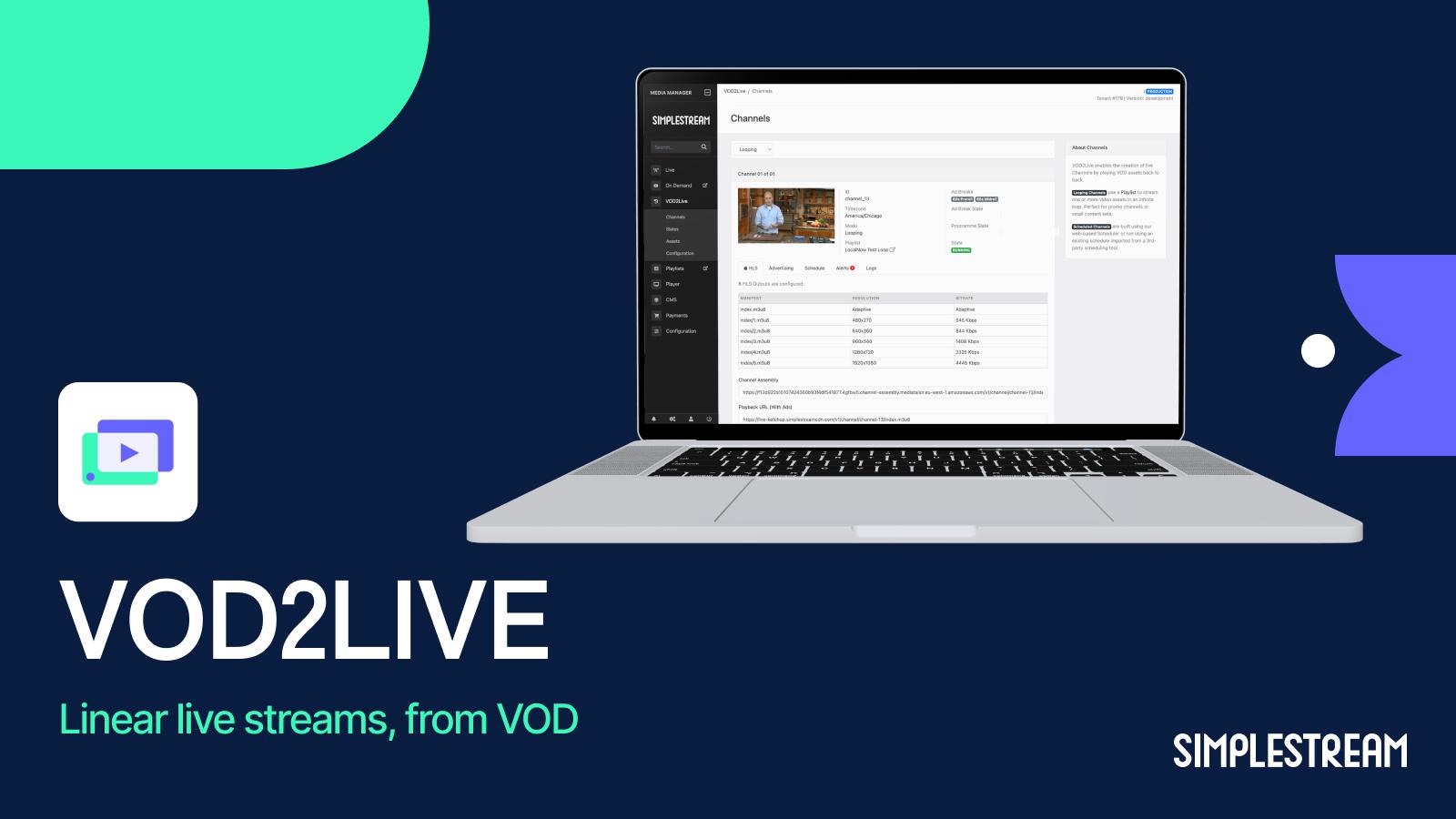 Simplestream – Content that moves fast, live and on demand