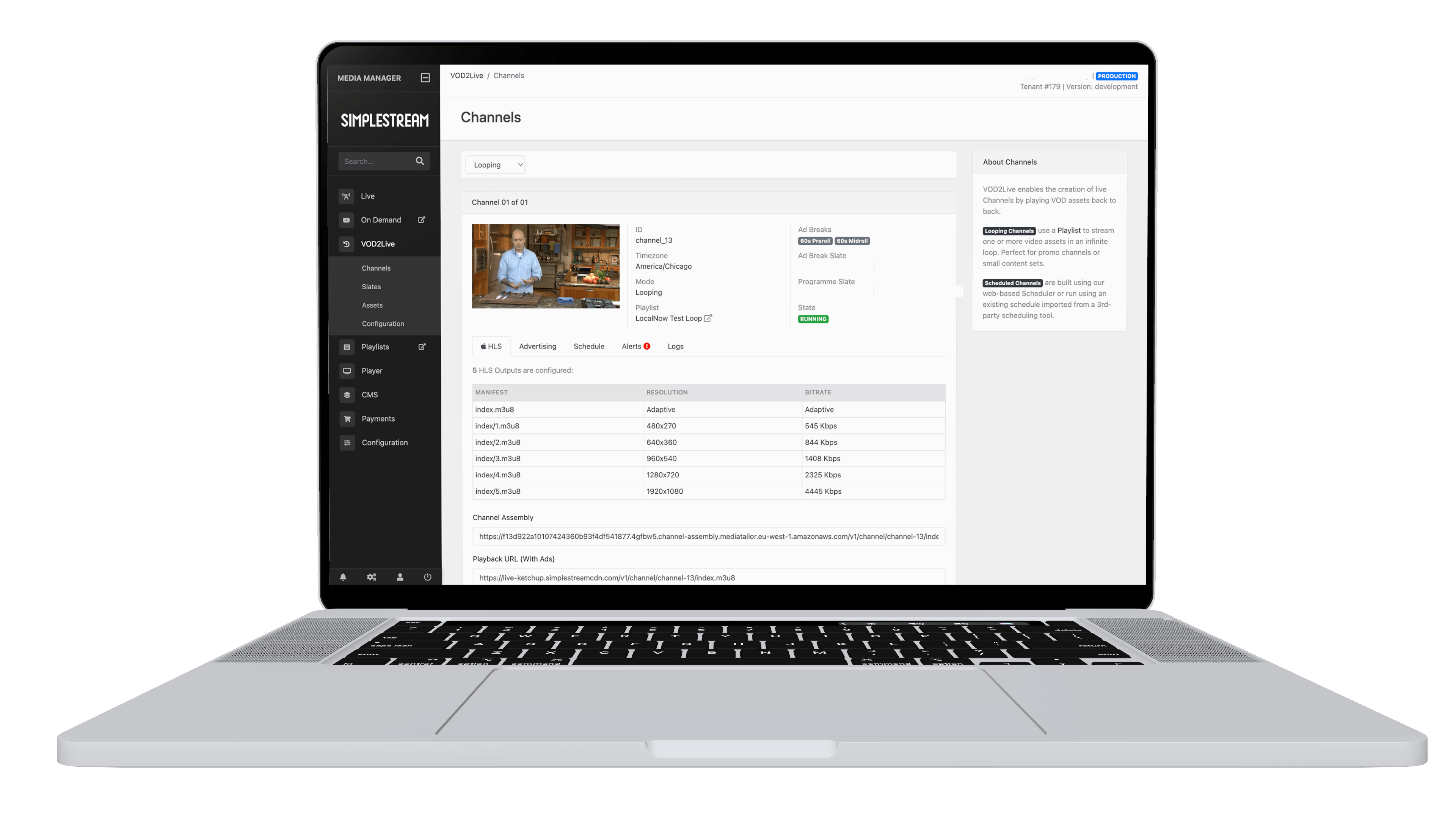 Simplestream – Content that moves fast, live and on demand