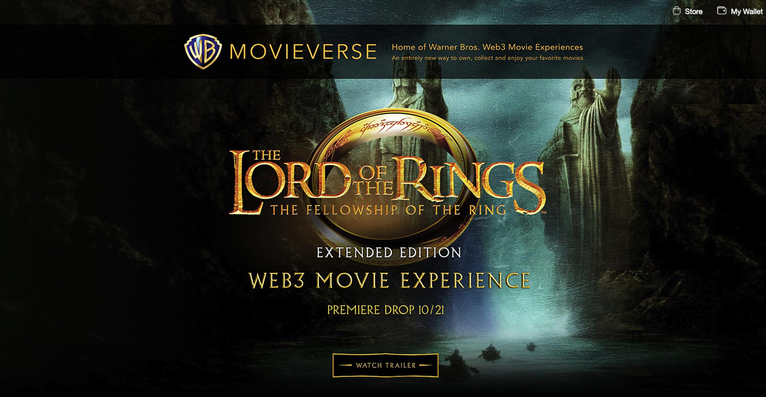 Eluvio: First 4K UHD Digital Movie NFT: The Lord of the Rings