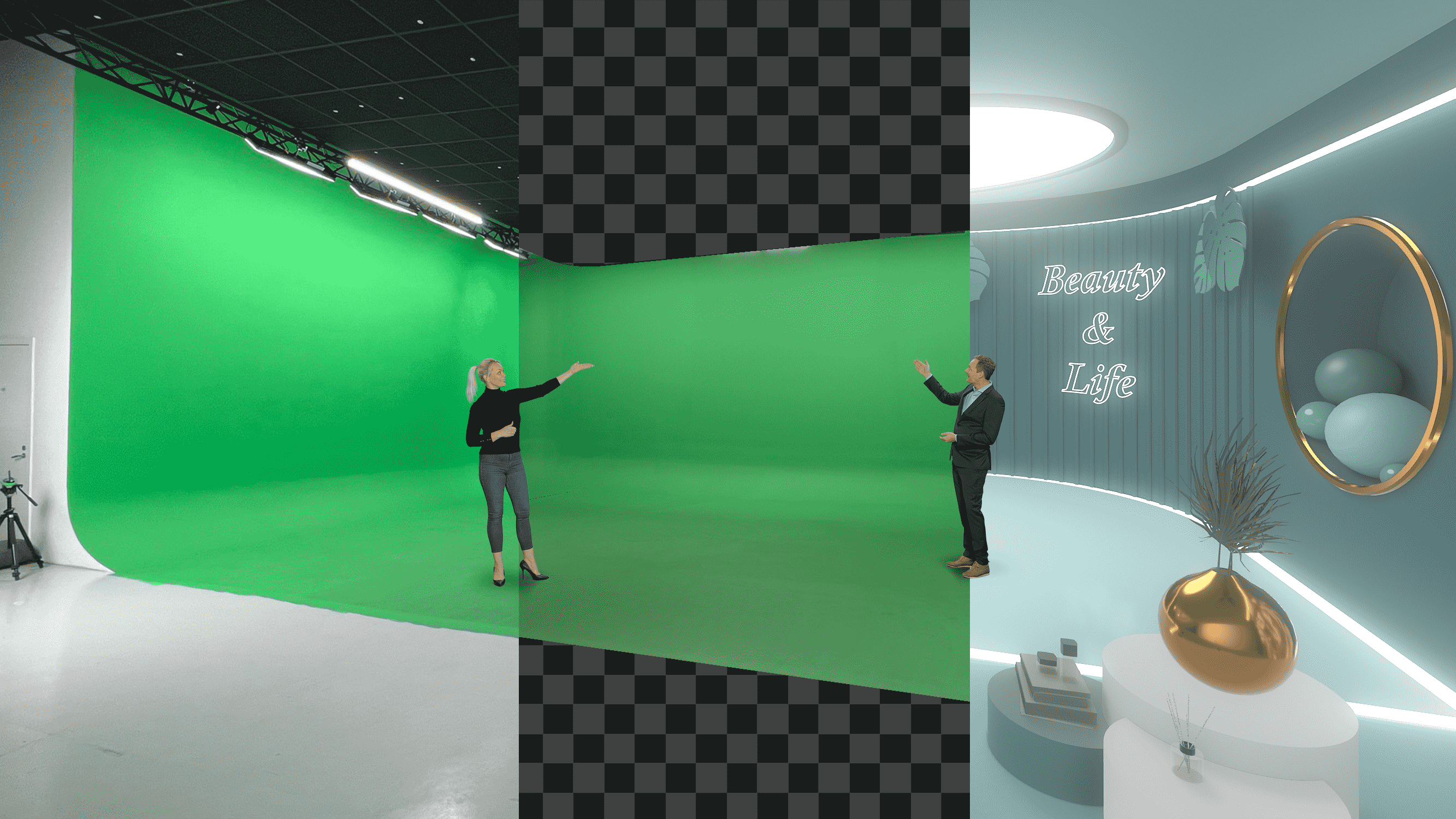 Aximmetry Technologies 3D cleanplate feature – NAB 2023 BaM Award ...