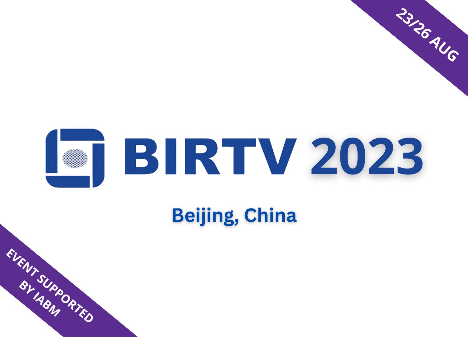 IABM International Trade Association for Broadcast and Media