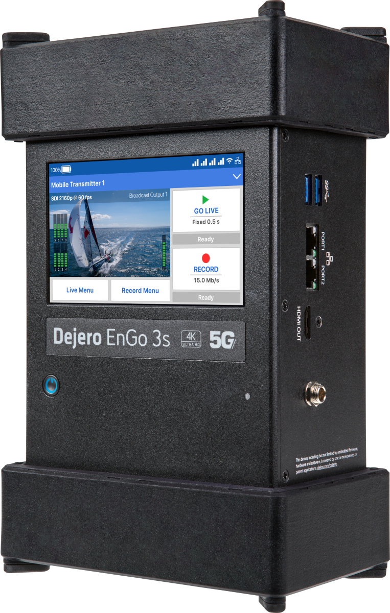 Dejero to showcase EnGo 3s at IBC for increased flexibility of 4K/UHD ...