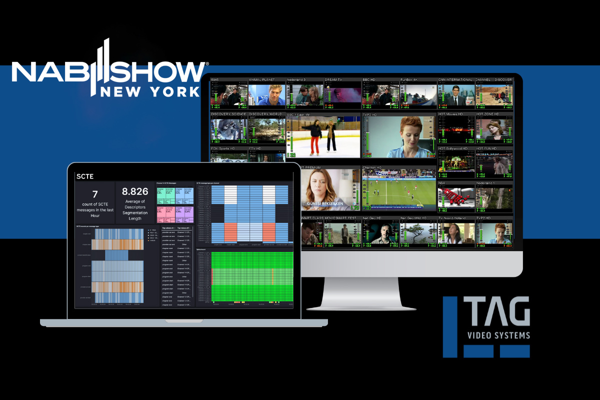 TAG’s Multi-Award-Winning Content Matching Technology Set to Take Center Stage at NAB NY 2023