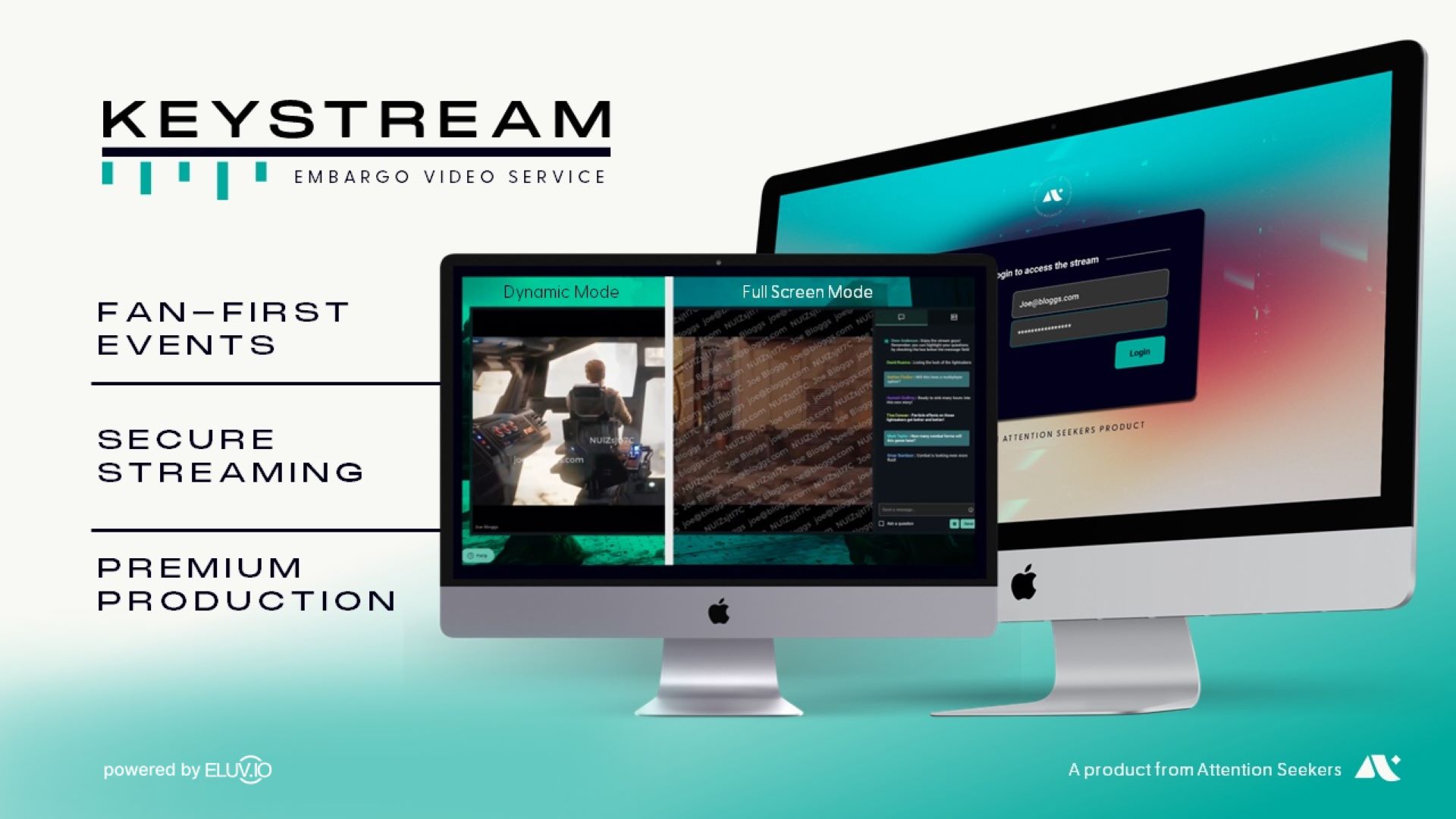 Eluvio Selected for Next-Gen Keystream Service from Attention Seekers