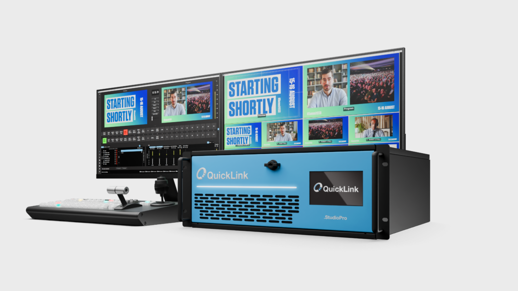 QuickLink StudioPro 4K Video Production Platform to Make its IBC 2024 Debut