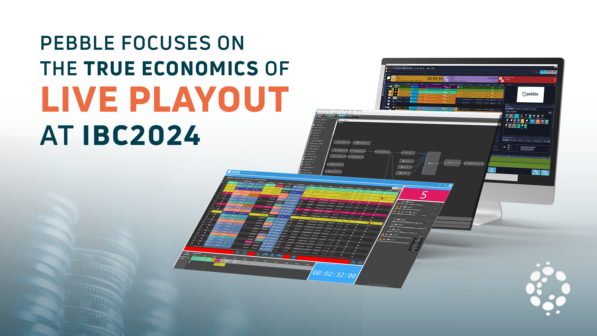 Pebble focuses on the true economics of live playout at IBC2024