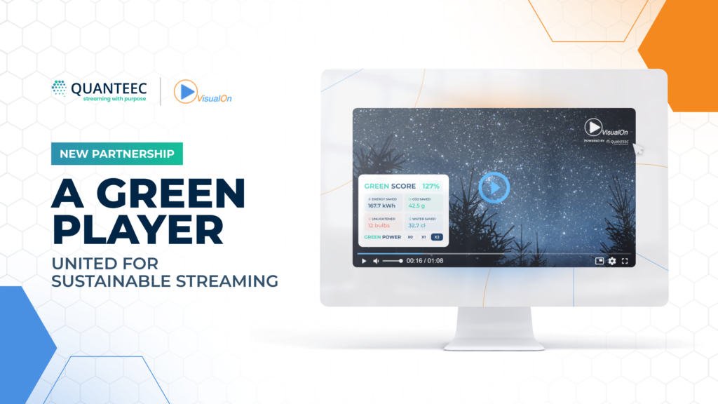VisualOn and QUANTEEC Partner to Advance Sustainable Streaming Solutions