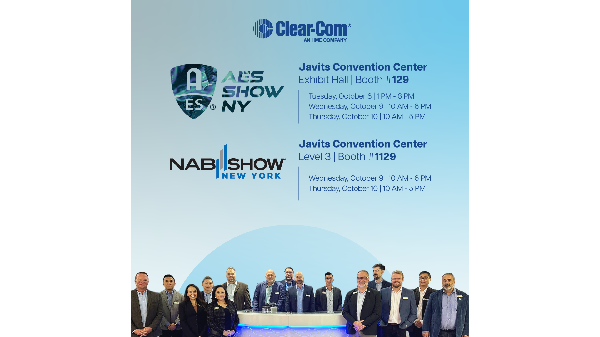 Clear-Com to Showcase Arcadia and Eclipse Frame at AES and NAB Show New ...