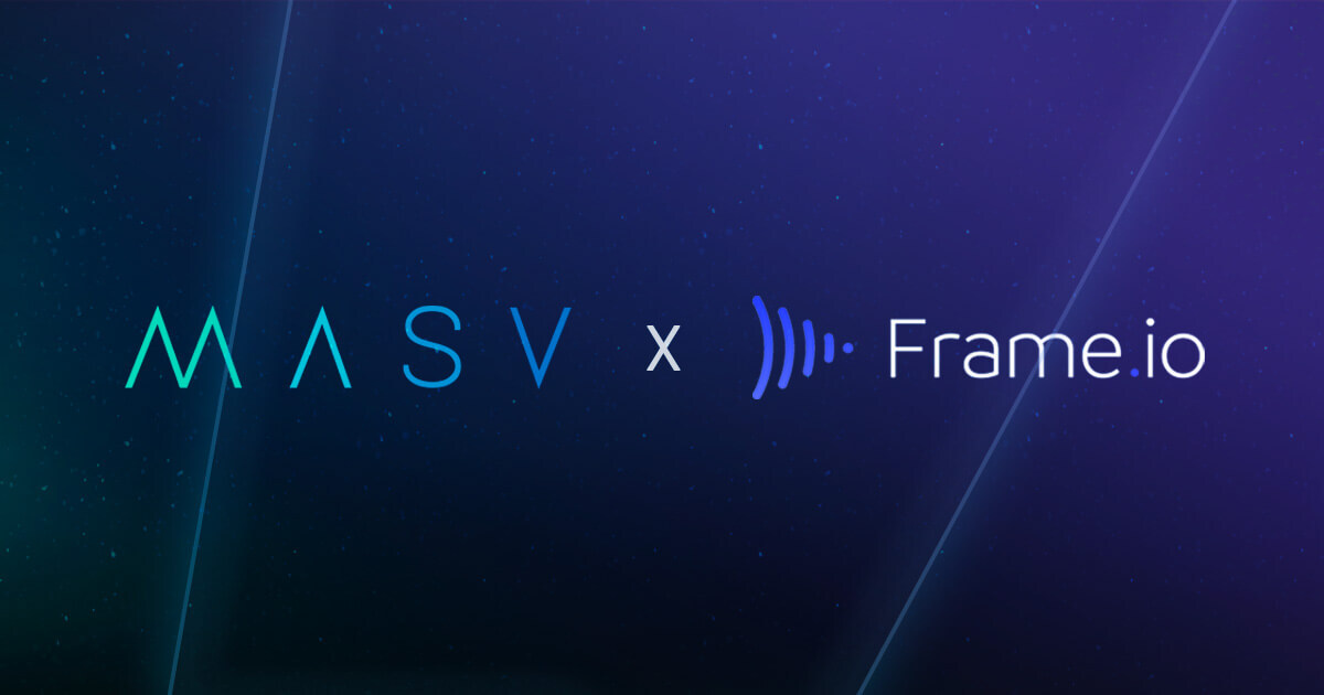 MASV Drives Enterprise Media Workflow Transformation with Frame.io V4 ...